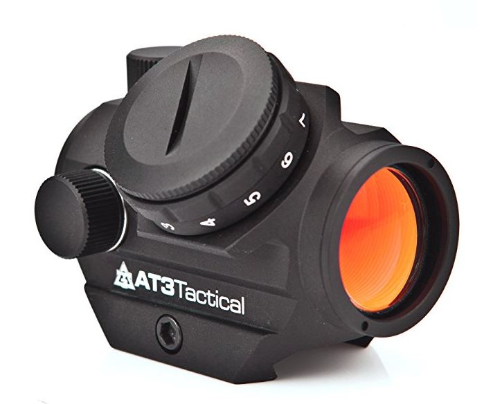 AT3 Tactical RD-50 Red Dot Sight - Optional Picatinny Riser Mount for ...