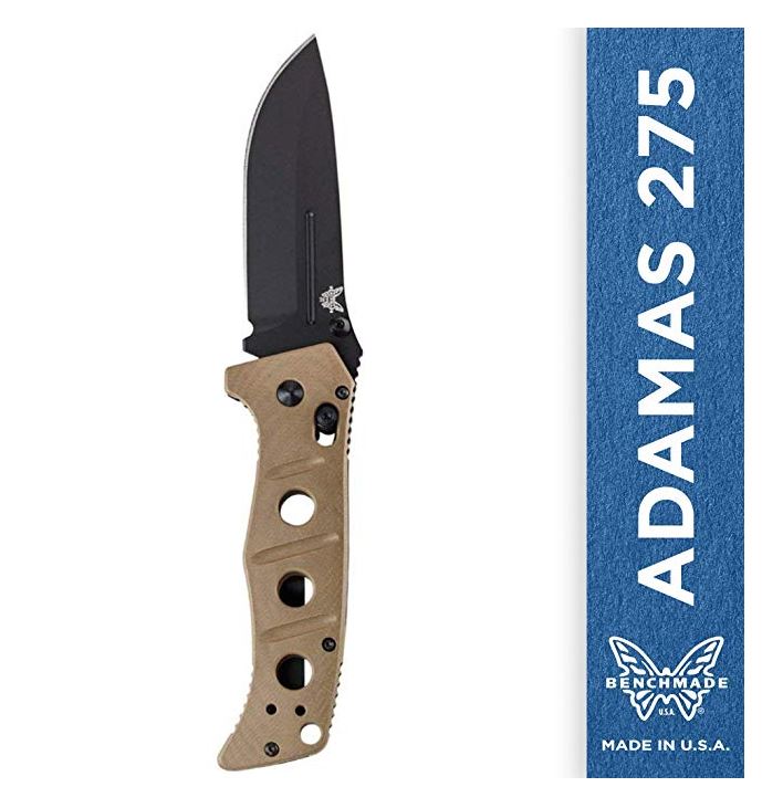 Benchmade - Adamas 275 Knife, Drop-Point Blade | Gunwinner