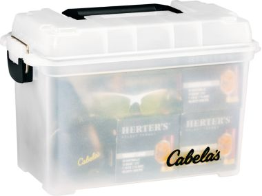 Cabela's Clear Dry-Storage Ammunition Box | Gunwinner