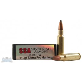 Silver State Armory 6.8 SPC 110gr Sierra Pro Hunter 20rds SSA10072 ...