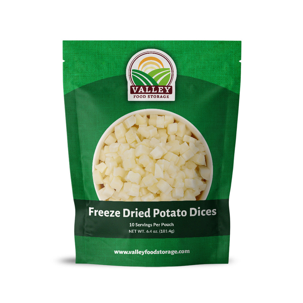 Freeze Dried Potatoes | Order Freeze Dried Potatoes Bulk - Valley Food ...