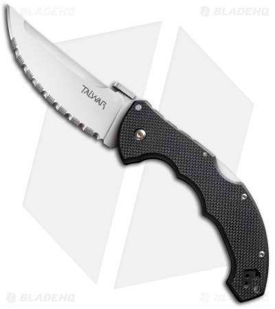 Cold Steel 4" Talwar Knife Folder (4" Satin Serr) 21TTLS | Gunwinner